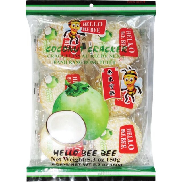 Get Hello Bee Bee Coconut Cracker Delivered | Weee! Asian Market