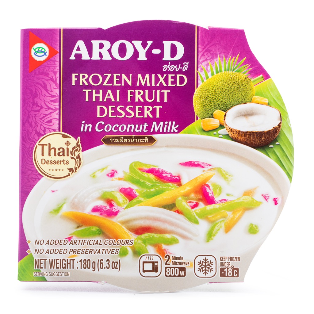 Get Aroy-D Mixed Thai Fruit Dessert in Coconut Milk, Frozen Delivered ...