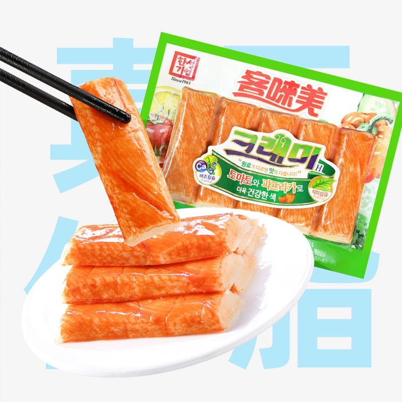 Get Ke Mei crab flavor crab fillet 90g*1 Delivered | Weee! Asian Market