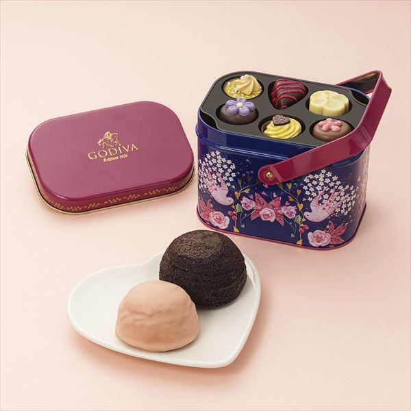 Get Godiva Chocolate Bouquet Gift Box 2 Types 8 Pcs Delivered | Weee ...