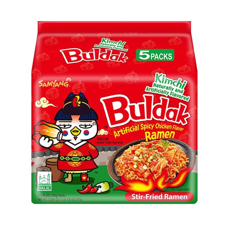 Get Samyang Buldak Spicy Chicken Ramen (5-Pack) - Kimchi Delivered ...