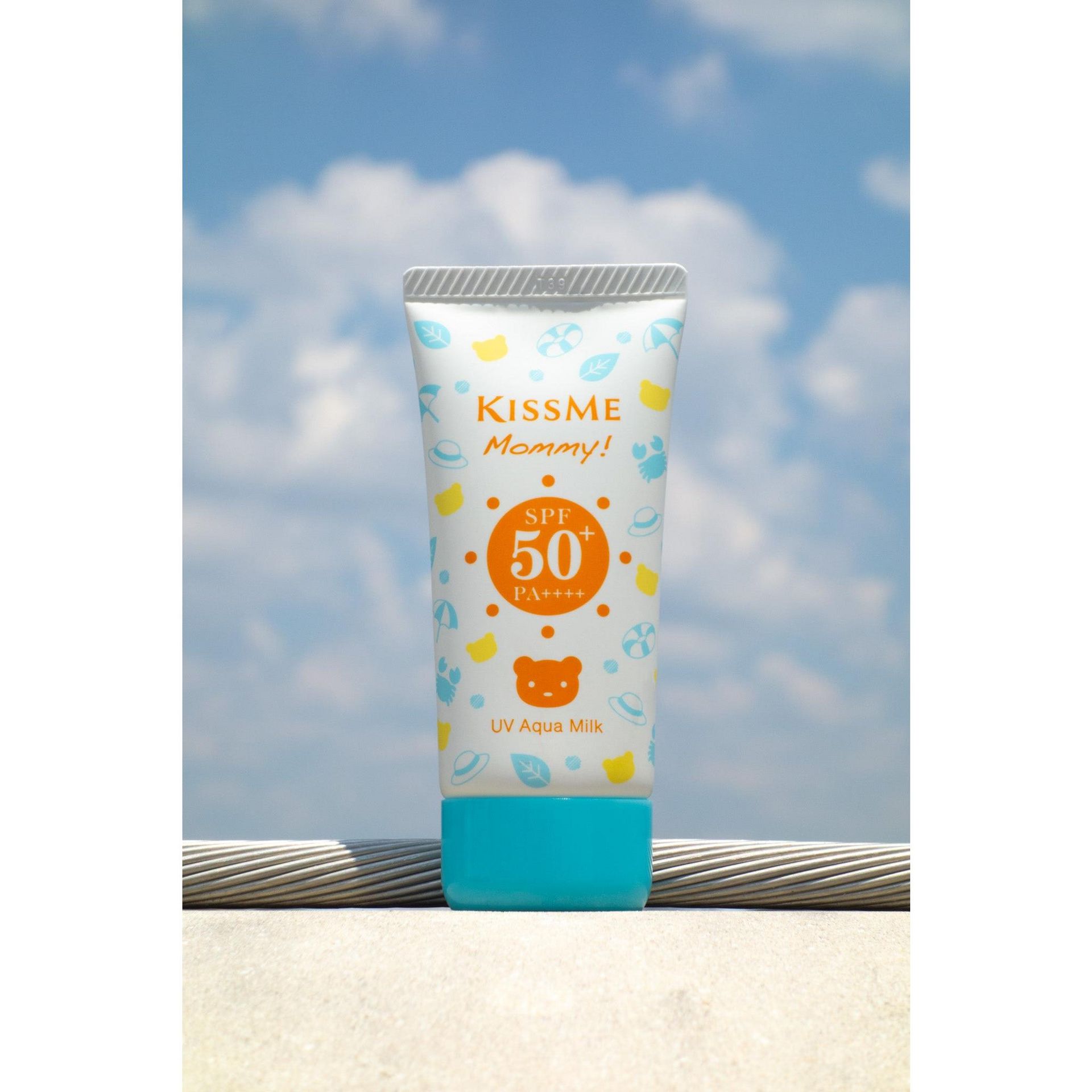 Kiss Me Mommy UV Aqua Milk SPF 50+/PA4+ 50g - Weee!