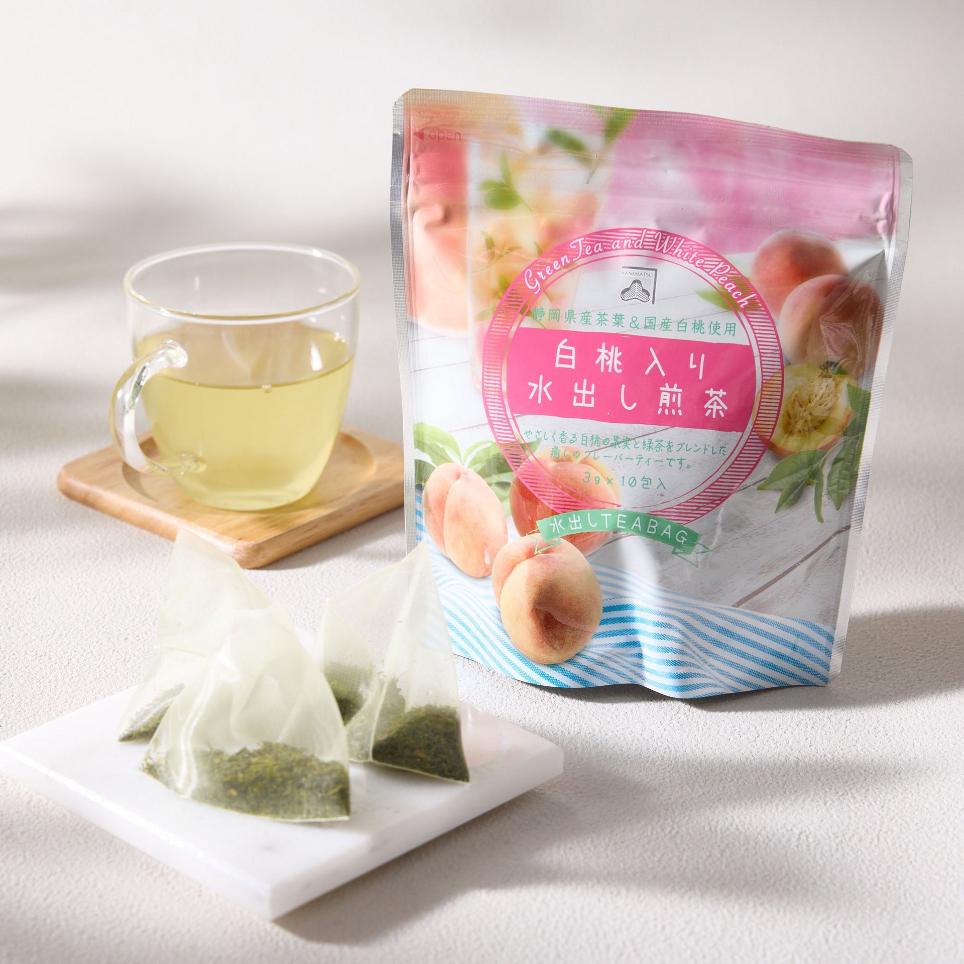 Get White Peach Infused Green Tea (10 tea bags) Delivered | Weee! Asian ...