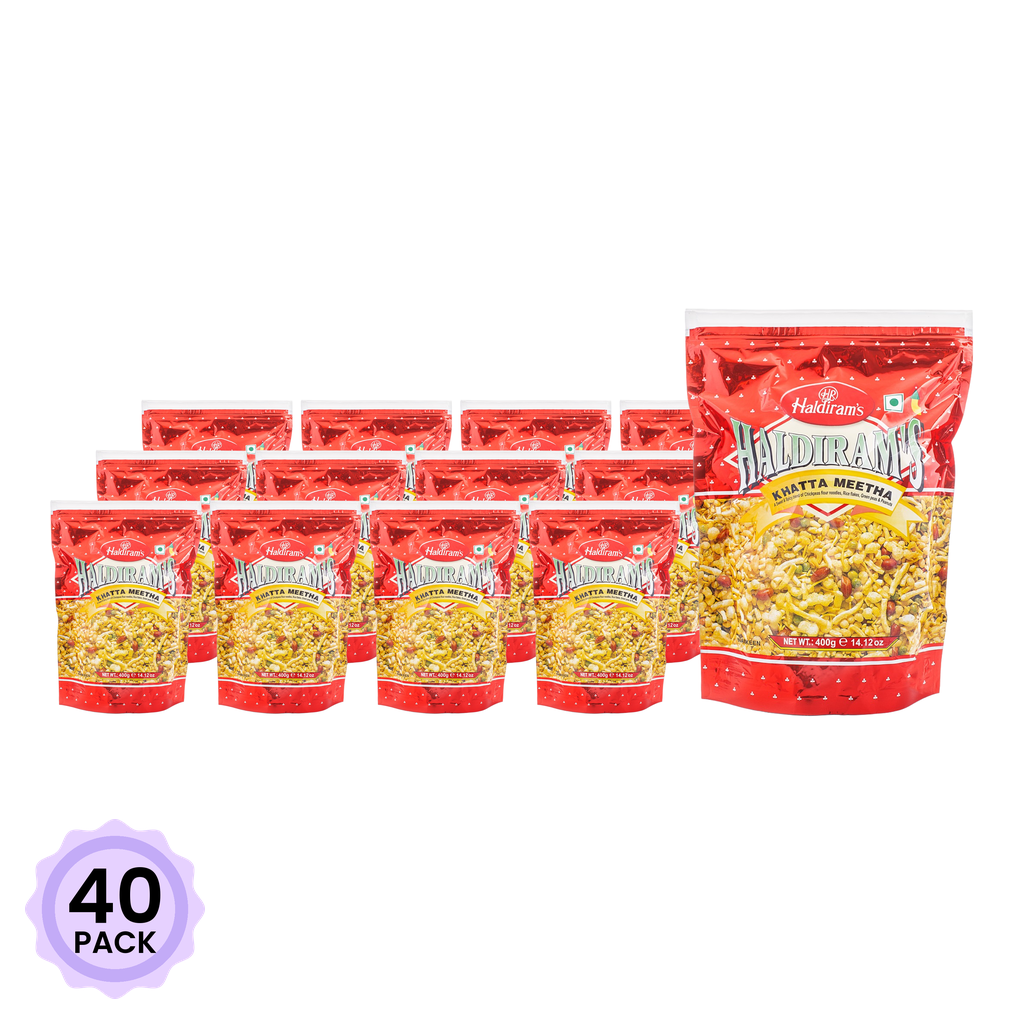 Get Haldirams Katta Meetha 400 g*40 pack Delivered | Weee! Asian Market