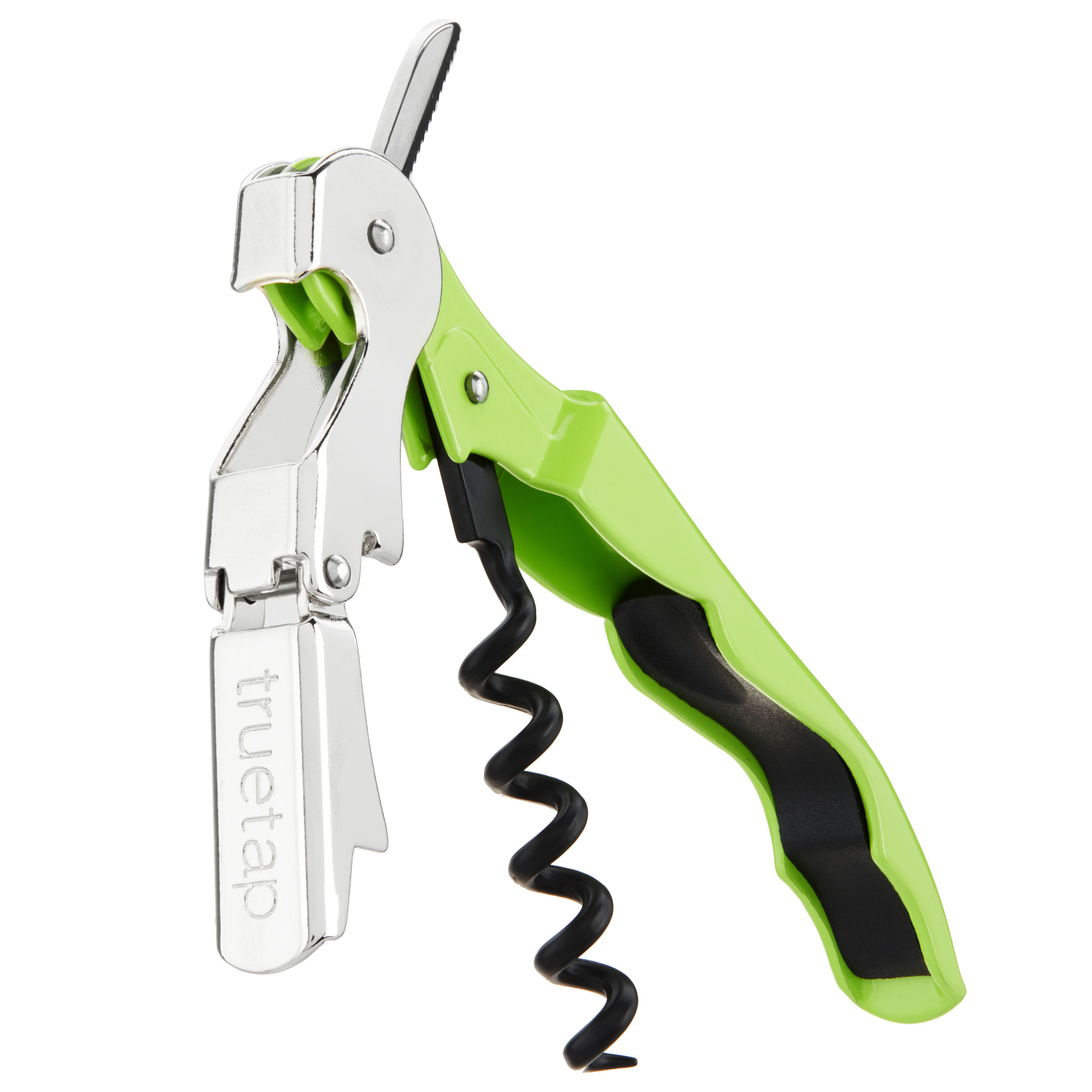 Get Truetap™: Double-Hinged Waiter's Corkscrew in Lime Delivered | Weee ...
