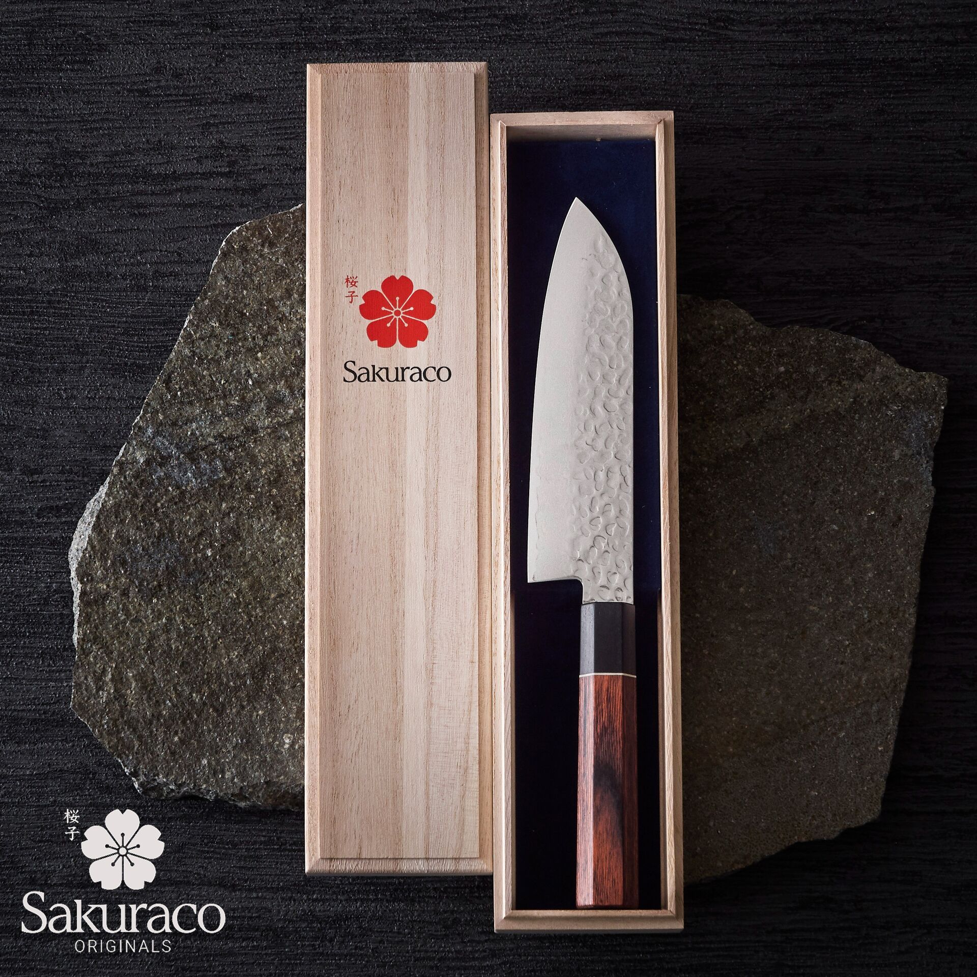 Get Sakuraco Damascus Kitchen Knife Delivered | Weee! Asian Market