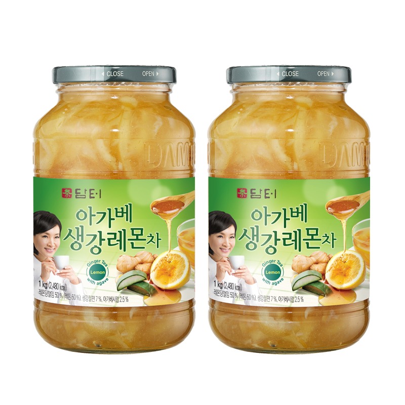 Get Damtuh Agave Ginger Lemon Tea 2.2lbs 1KG x 2 Bottles Delivered ...