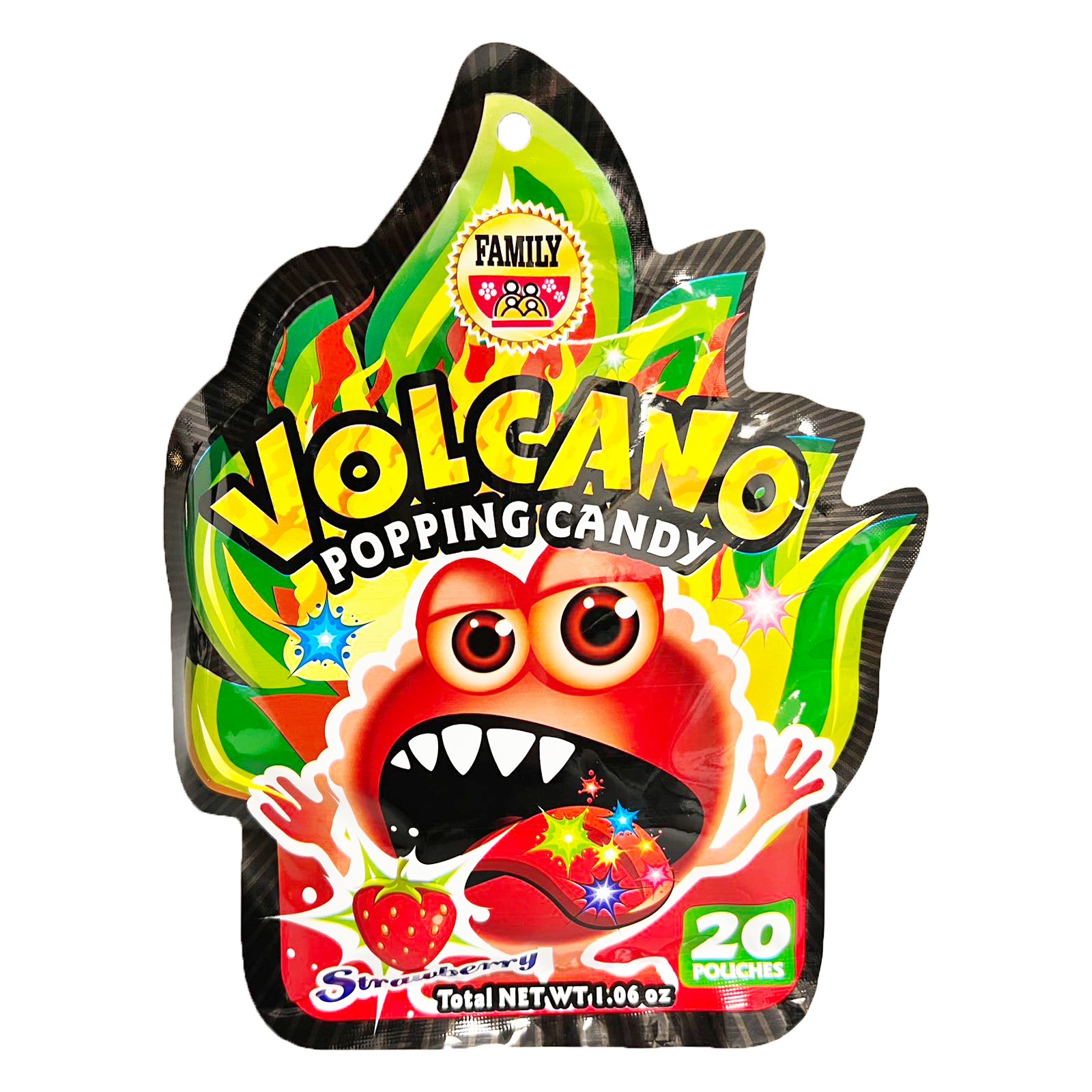 Get Family Volcano Popping Candy Strawberry Flavor Delivered | Weee ...