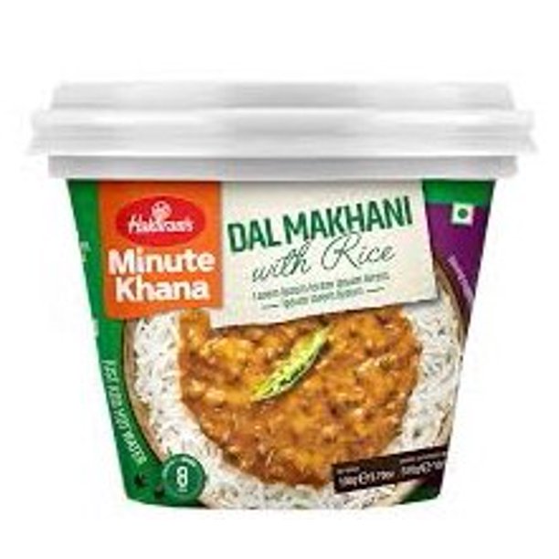 Get Haldiram's Minute Khana, Dal Makhani With Rice 90g Delivered | Weee! Asian Market