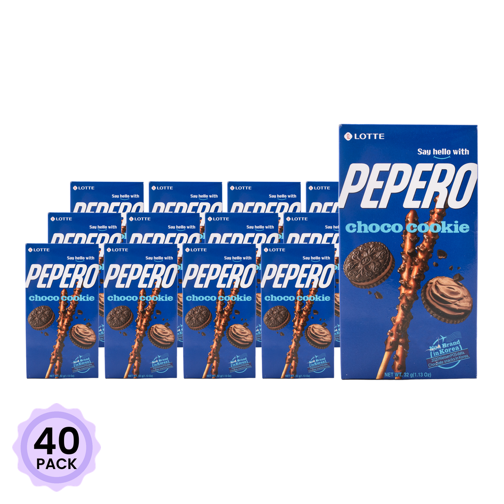 Get Lotte Pepero Choco Cookie 32 g*40 pack Delivered | Weee! Asian Market