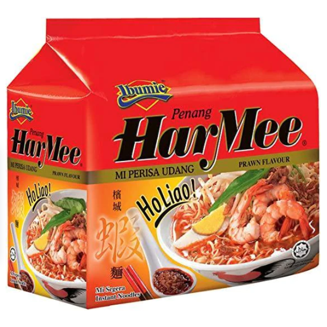 Get Ibumie Penang HarMee Prawn Flavour Noodle pack of 5 Delivered ...