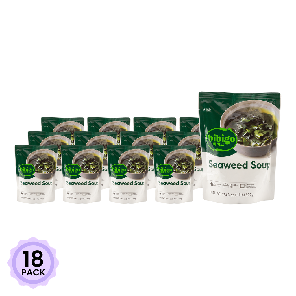 Get CJ Bibigo Seaweed Soup, 2 Servings 500 g*18 pack Delivered | Weee ...