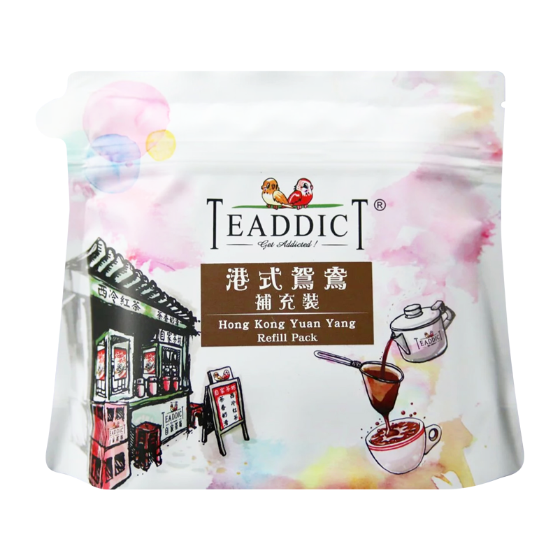 Get Teaddict Hong Kong Yuen Yang Refill Pack (Teabase) Delivered | Weee ...