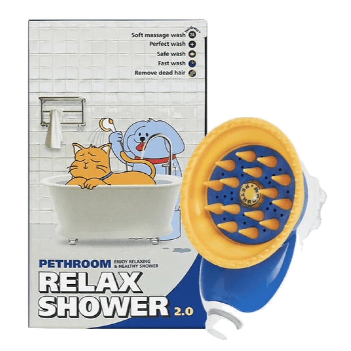 Get [Ships directly from U.S.] PETHROOM RELAX SHOWER 2.0 Delivered ...