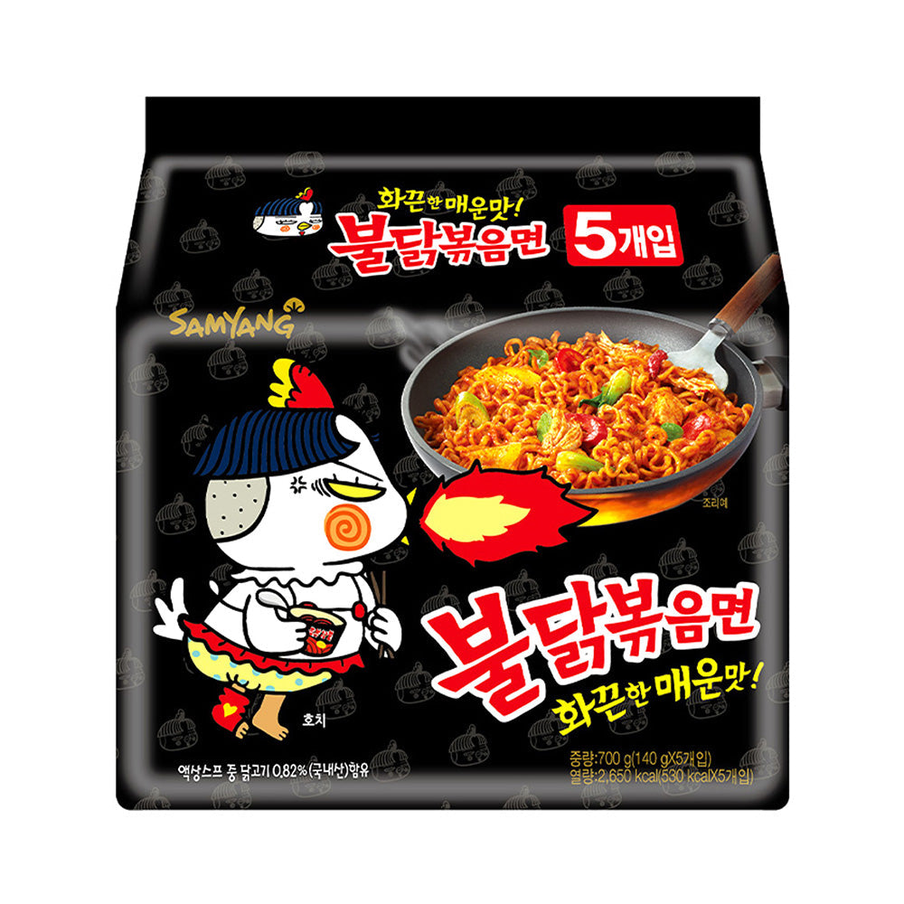 Get SAMYANG Buldak stir-fried noodles 140g x 5p Delivered | Weee! Asian Market