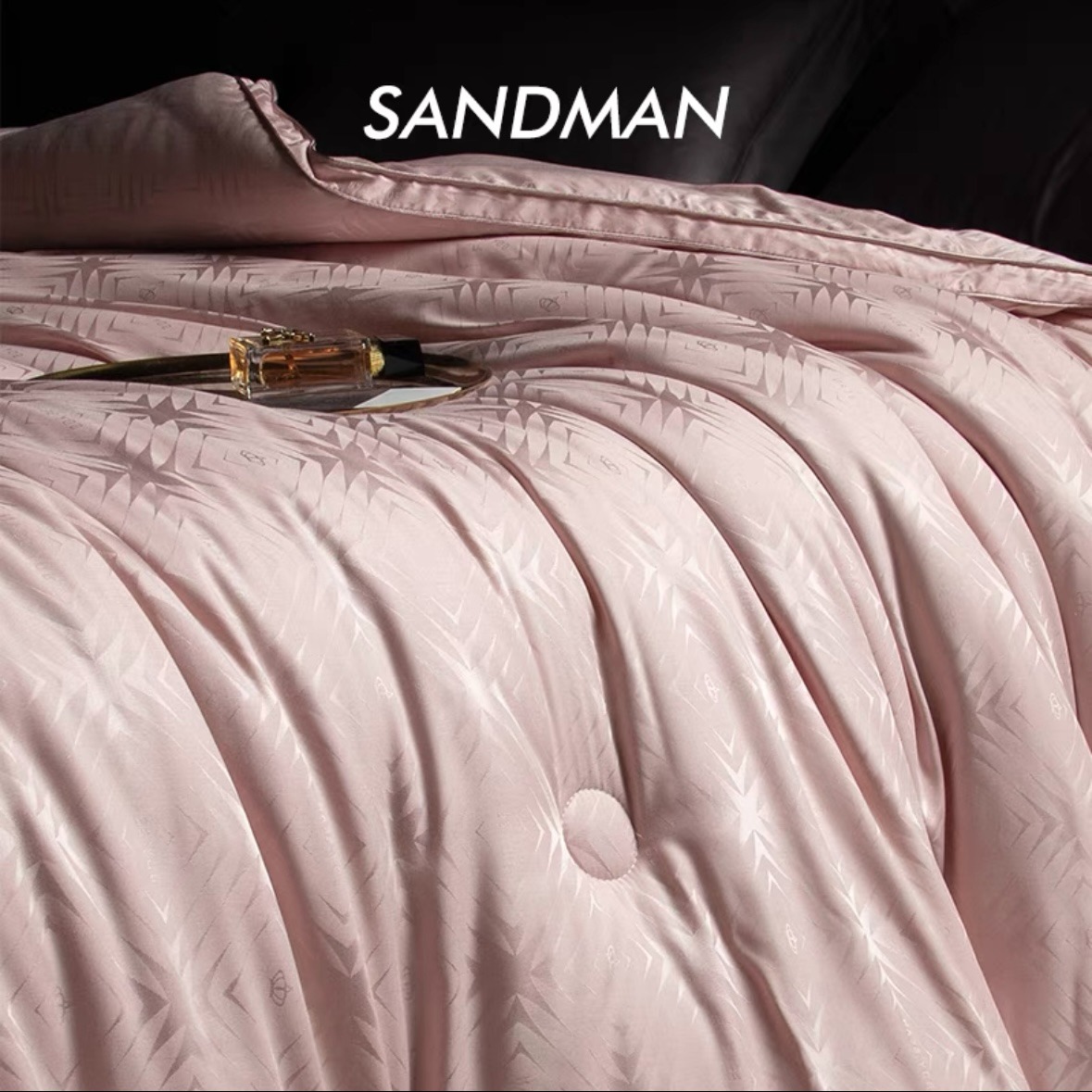Get SANDMAN HOUSE Twin Size Pink jacquard soybean fiber spring and ...