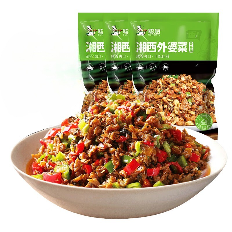 Get Next food sauce pickles vegetable Grandma dish 200g*3 packages Delivered | Weee! Asian Market