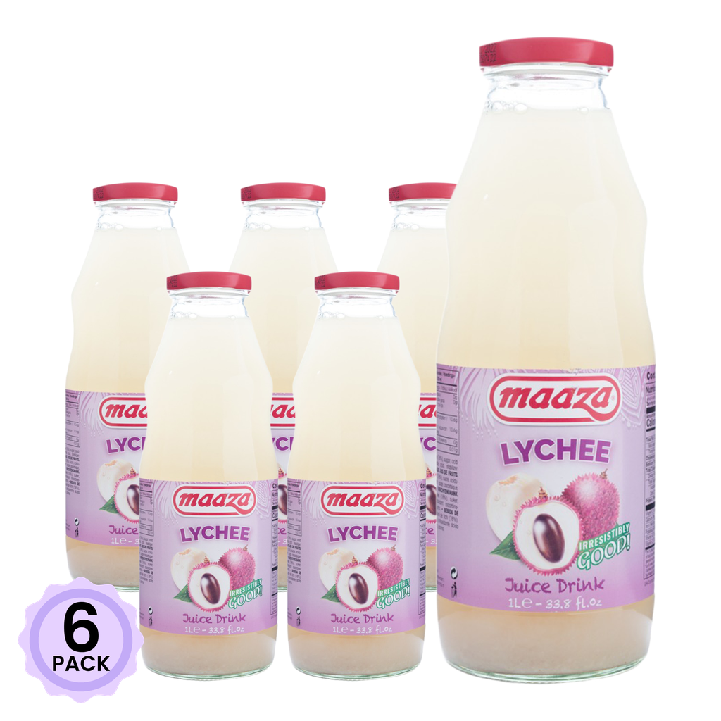 Get Maaza Lychee Juice Drink 1000 ml*6 pack Delivered | Weee! Asian Market