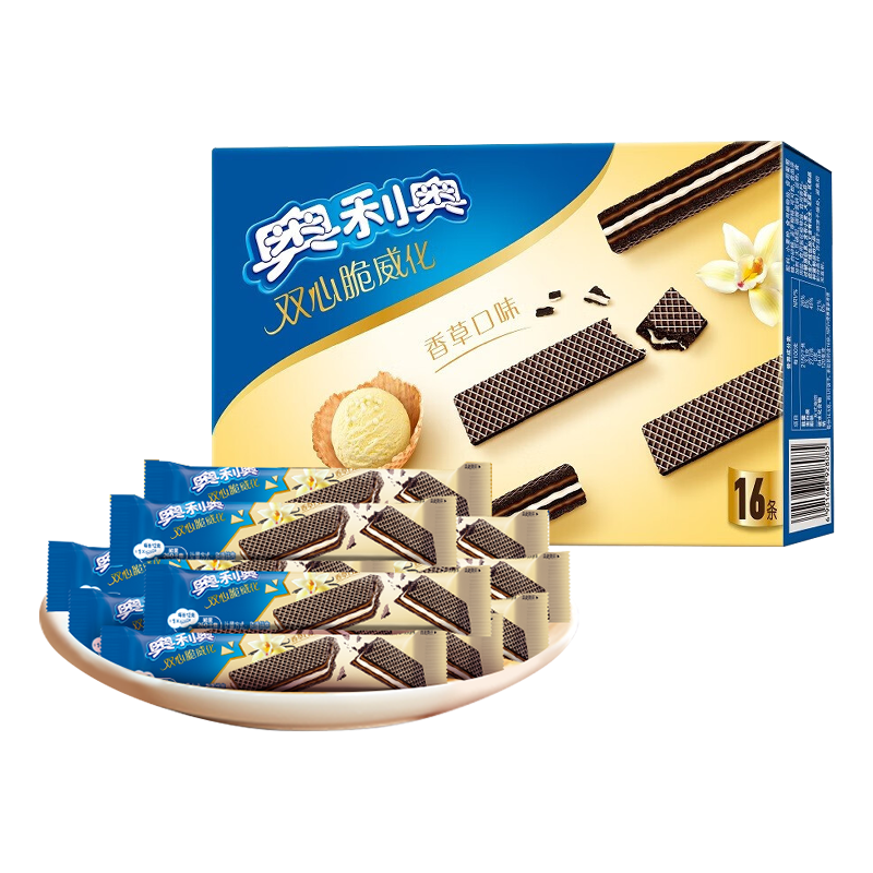 Get Oreo Double Heart Crispy Wafer Vanilla 16-bar Delivered | Weee ...