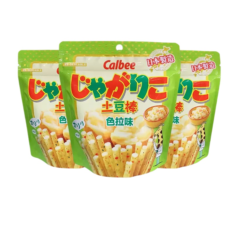 Get Calbee Potato Stick Salad Flavored Potato Stick 55g * 3 Bag ...