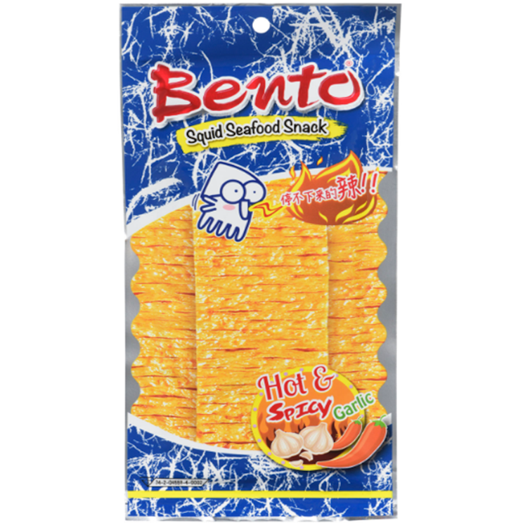 Get [BENTO] Squid Seafood Snack - Hot Spicy Garlic - 20 g Delivered ...