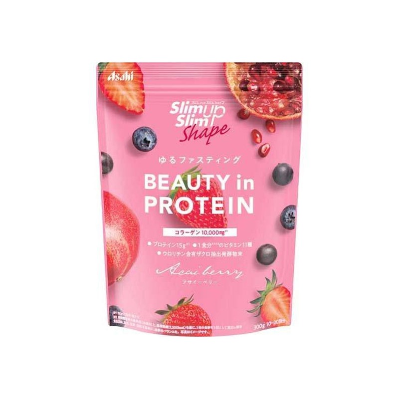 アサヒ ヘルシープロテインミールリプレイスメントパウダー ベリー風味 300g - Weee!