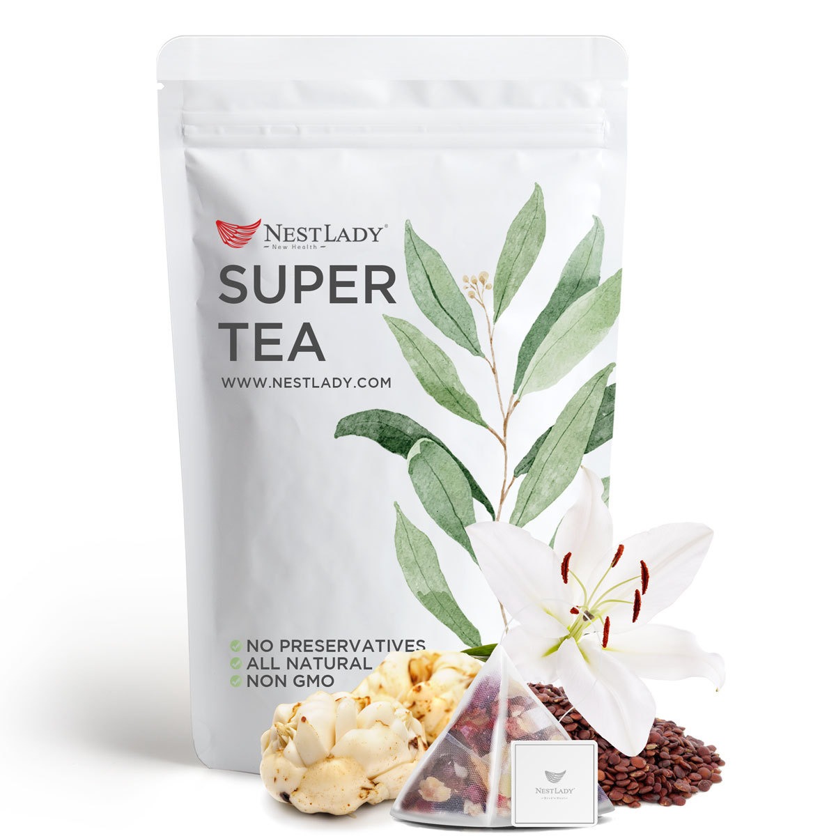 Get NESTLADY Spine Date Seed Sleep Tea 20pcs 1 count Delivered | Weee ...