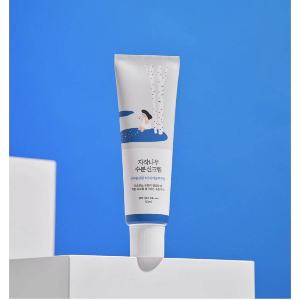 Get Round Lab Birch Moisture Sun Cream SPF50+ PA++++, 50ml, 2 units ...