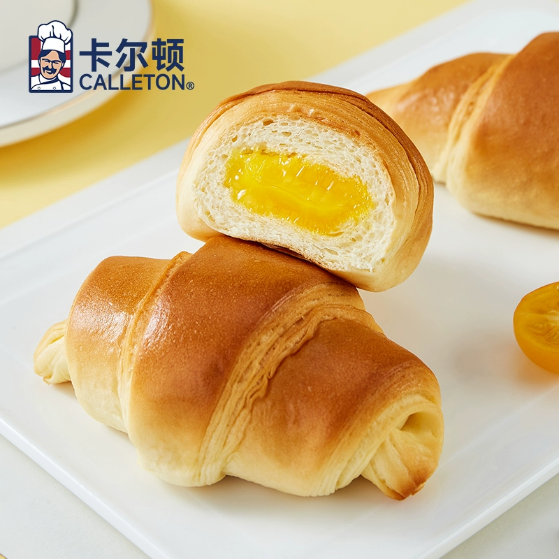 Get Popping Cheese Flavor Croissant Sandwich Bread Breakfast Snack ...