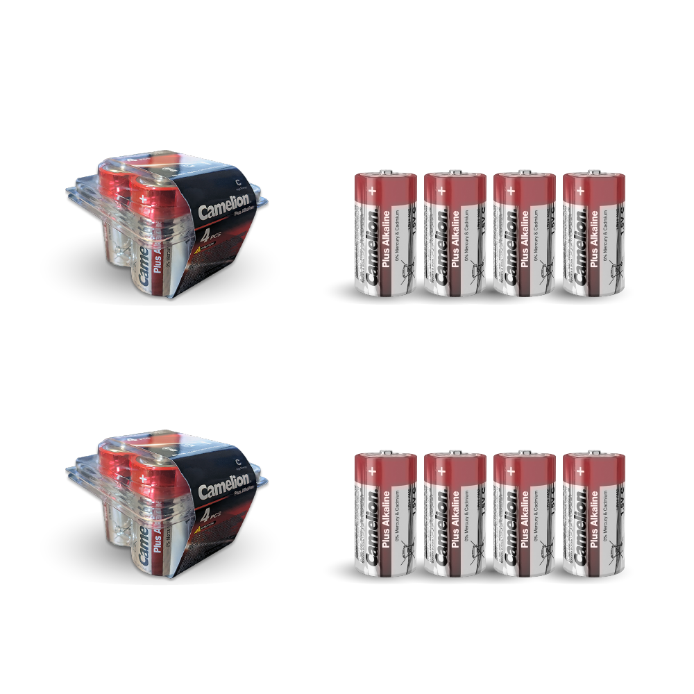 รับ Camelion C Alkaline Plus Batteries Value 8 Pack จัดส่ง | Weee! ตลาด ...