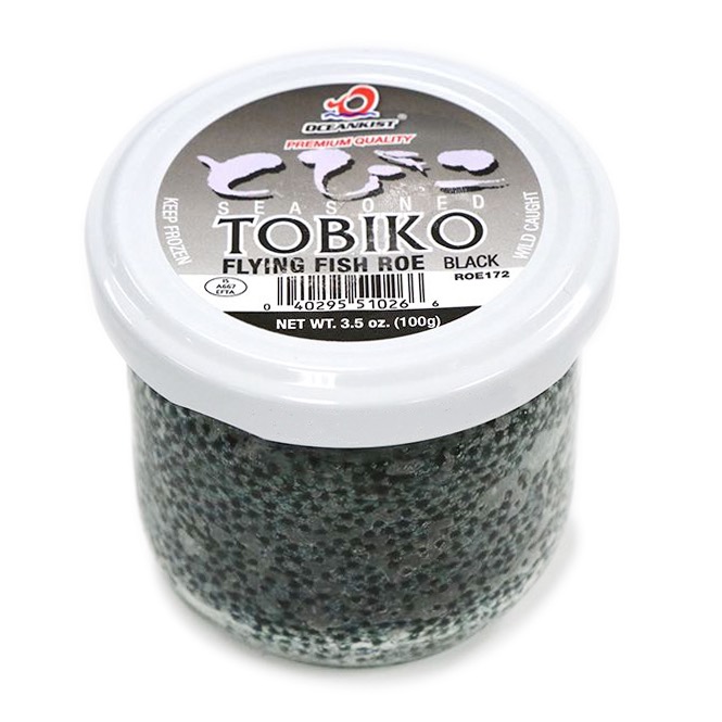 Oceankist Tobiko Black Flying Fish Roe - Weee!