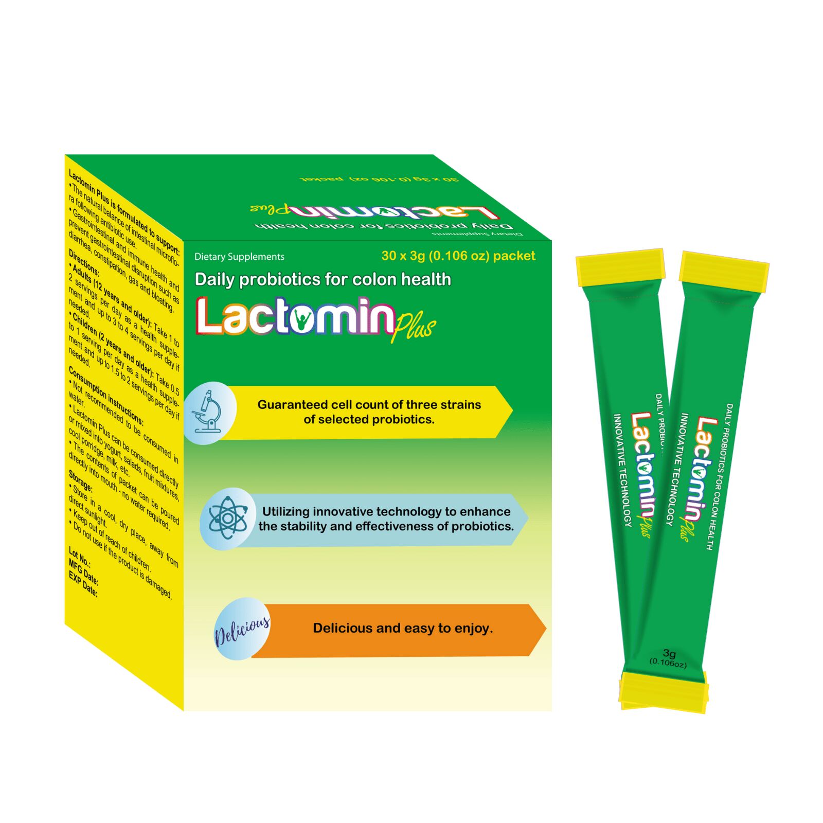 Get Lactomin Probiotic Powder, Vanilla Yogurt Flavor Delivered | Weee ...