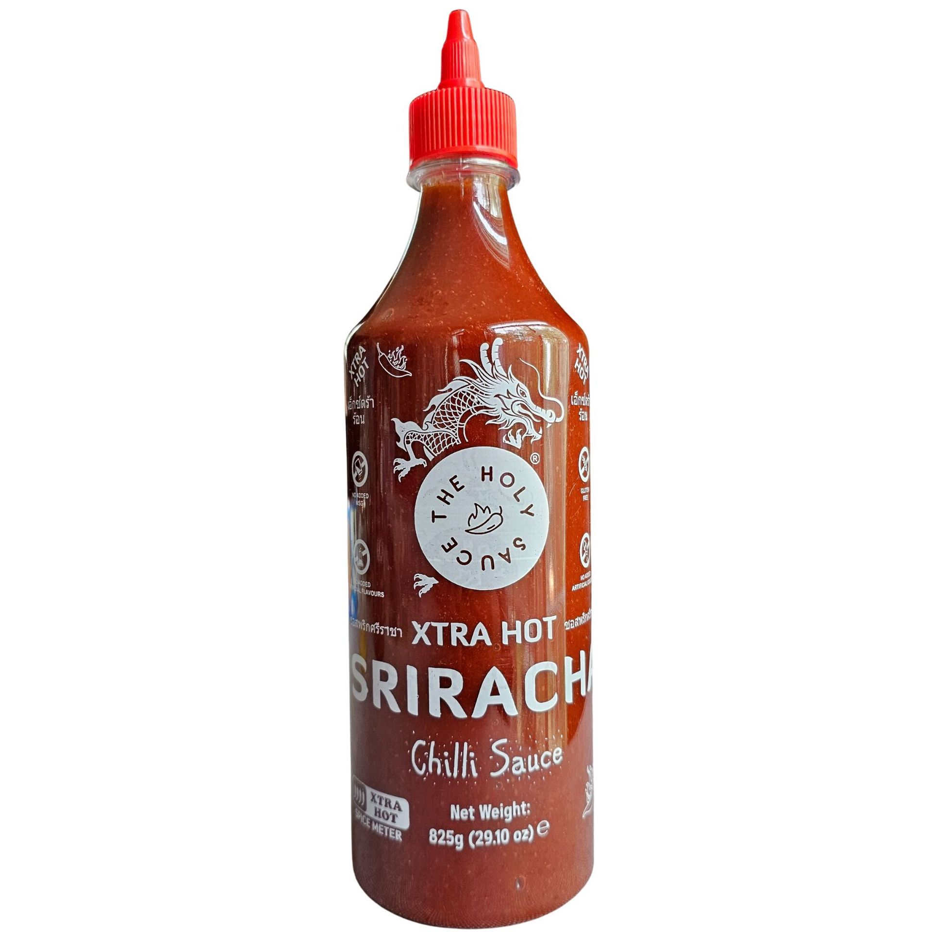 Holy Sauce Xtra Hot Sriracha - Vegan & Non-GMO - Weee!