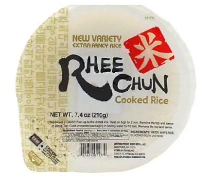 Get RHEE CHUN, COOKED RICE 7.4 oz Delivered | Weee! Asian Market