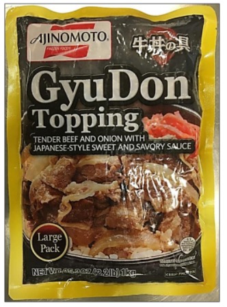 Ajinomoto Gyudon Beef Topping, Large - Weee!