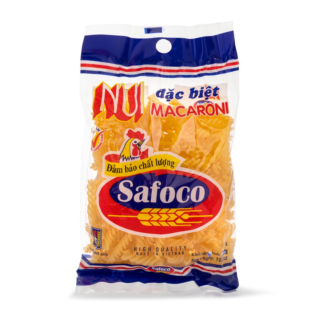 Nui Trứng Xoắn Macaroni Safoco Brand - Weee!
