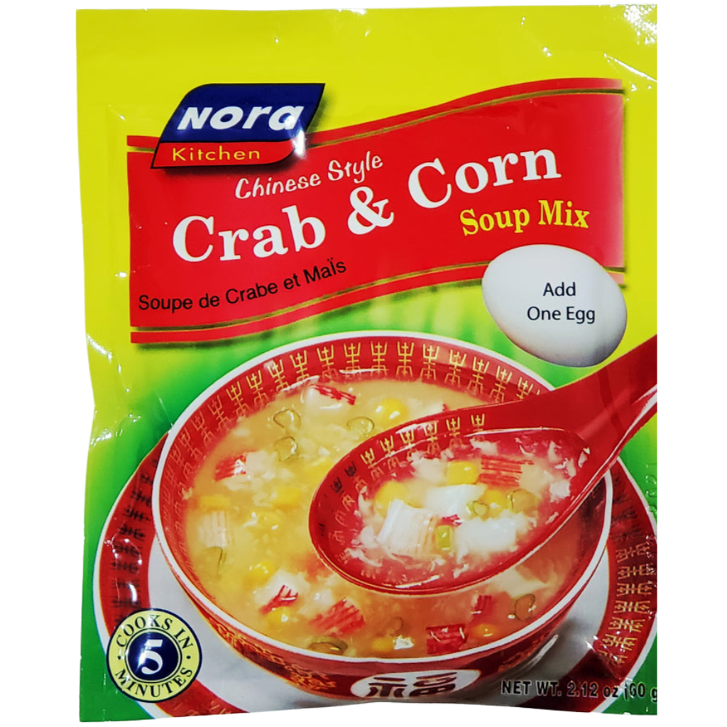 Get Nora Kitchen Crab And Corn Soup Mix 2.12oz Delivered | Weee! Asian ...