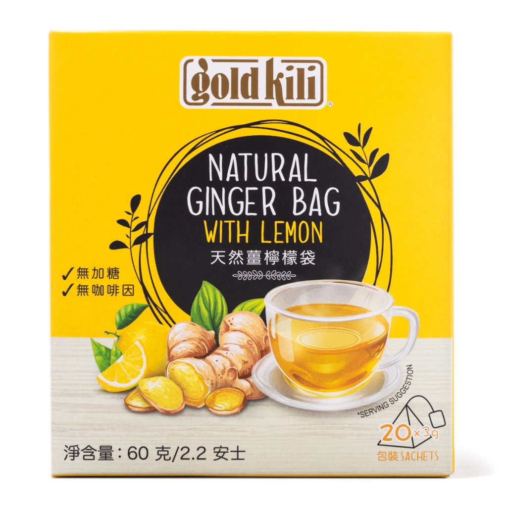 Get Gold Kili Natural Ginger Bag with Lemon Delivered | Weee! Asian Market