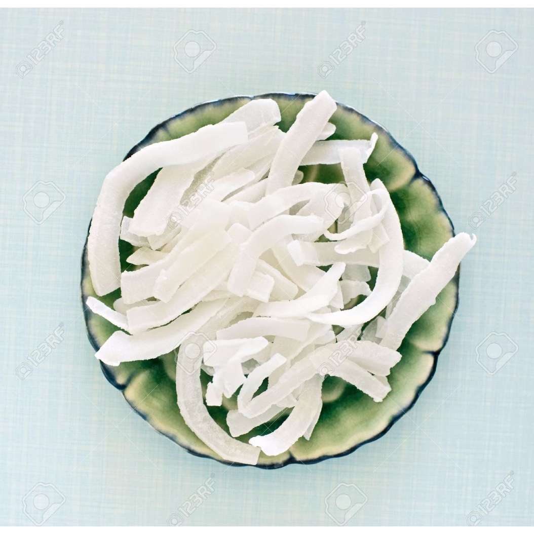 椰果干 Coconut Strips 浓浓的椰子香味，好吃停不了嘴 产地：泰国 1.41oz - Weee!
