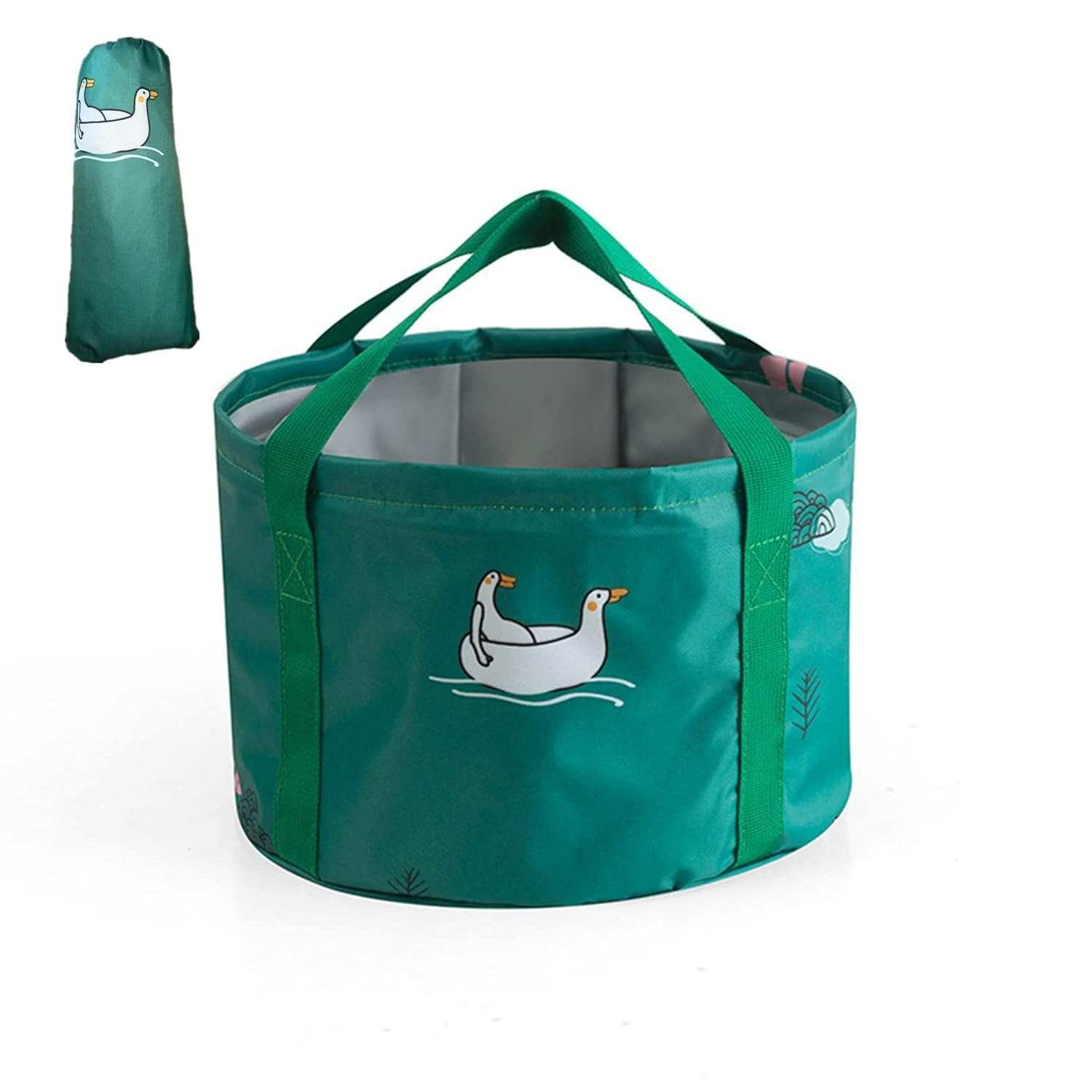 14L Collapsible Foot Soak Basin Tub Bag Soaking - Weee!