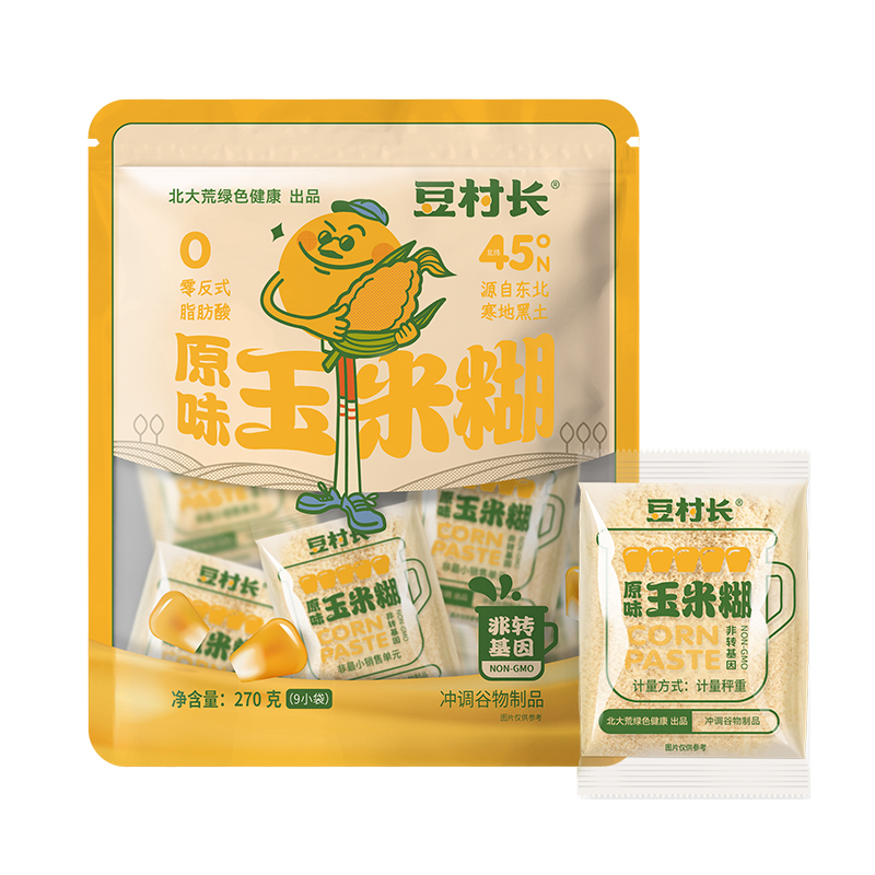 Get Dou Village Head Original Corn Paste 270g * 1 bag Delivered | Weee! Asian Market