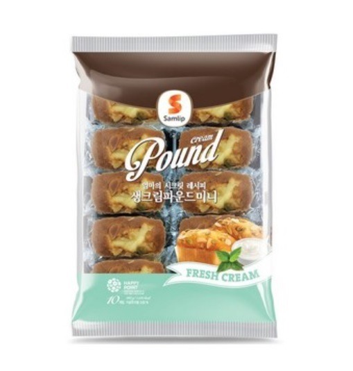 Get Samlip Mini Soft Pound Cake 10pcs, Frozen Delivered | Weee! Asian ...