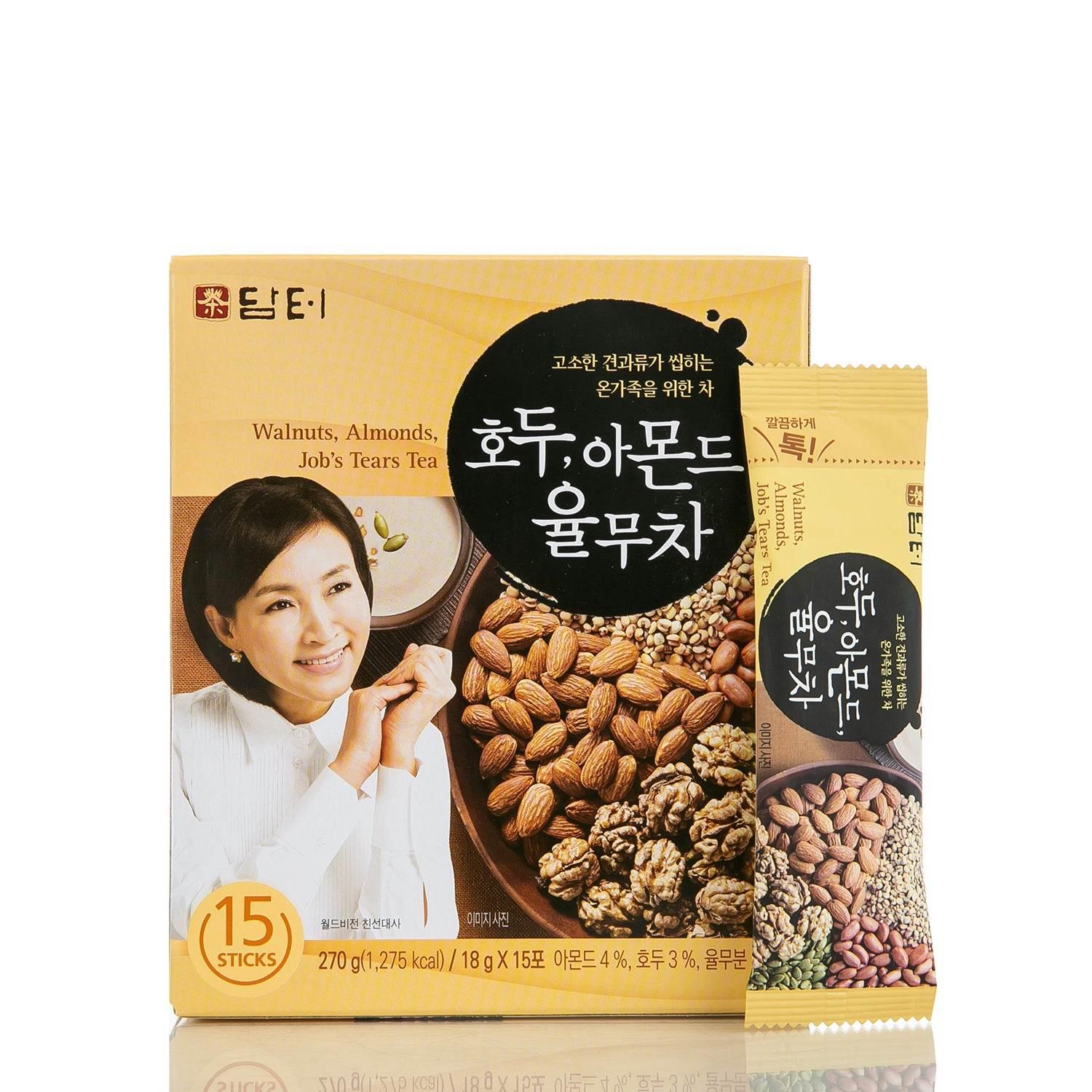 Get Damtuh Walnut Almond Adlay Powdered Tea 15 pcs Delivered | Weee ...