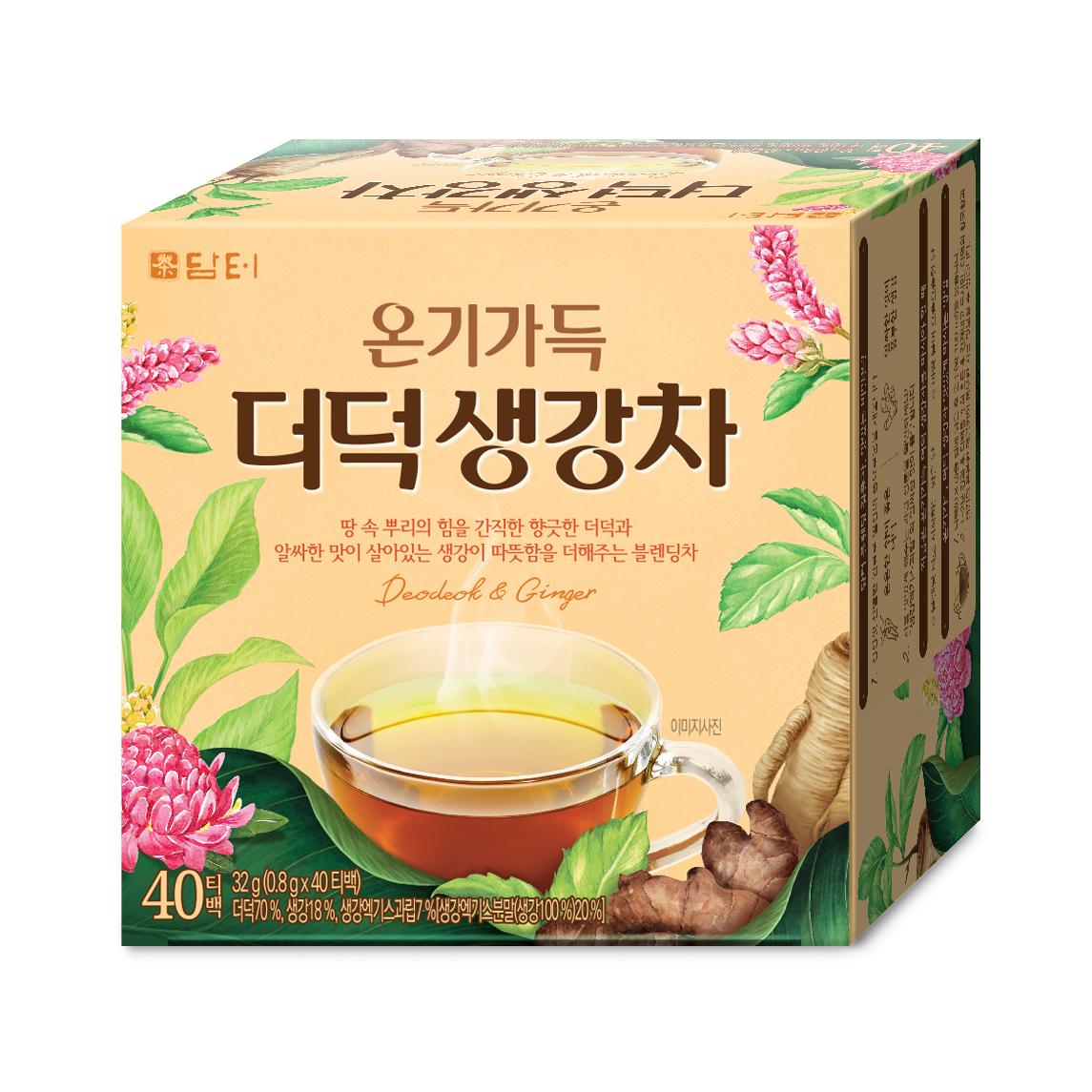Get Codonopsis Root (Deodeok) & Ginger Tea - 32g Delivered | Weee ...