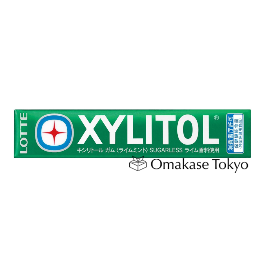 Get Lotte Xylitol Gum Lime Mint 21g (14 tablets) Delivered | Weee ...