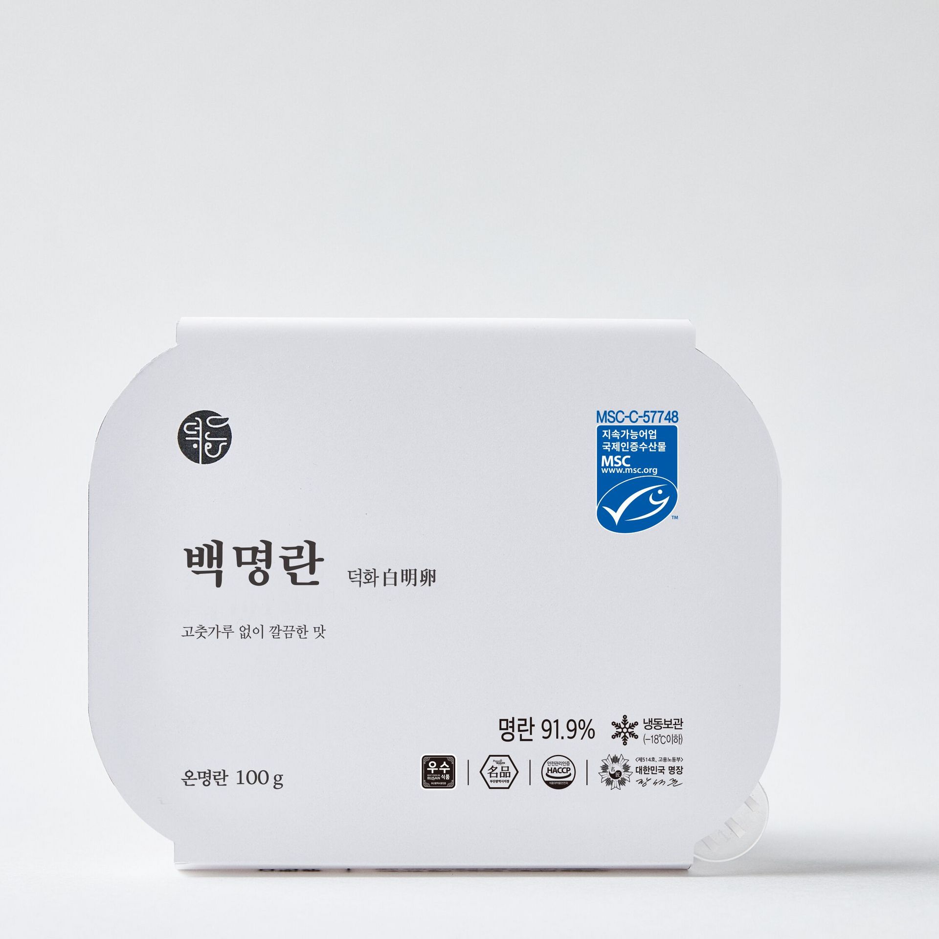 Get DEOKHWA Seasoned Pollock Roe - White 100g, Delivered | Weee! Asian ...