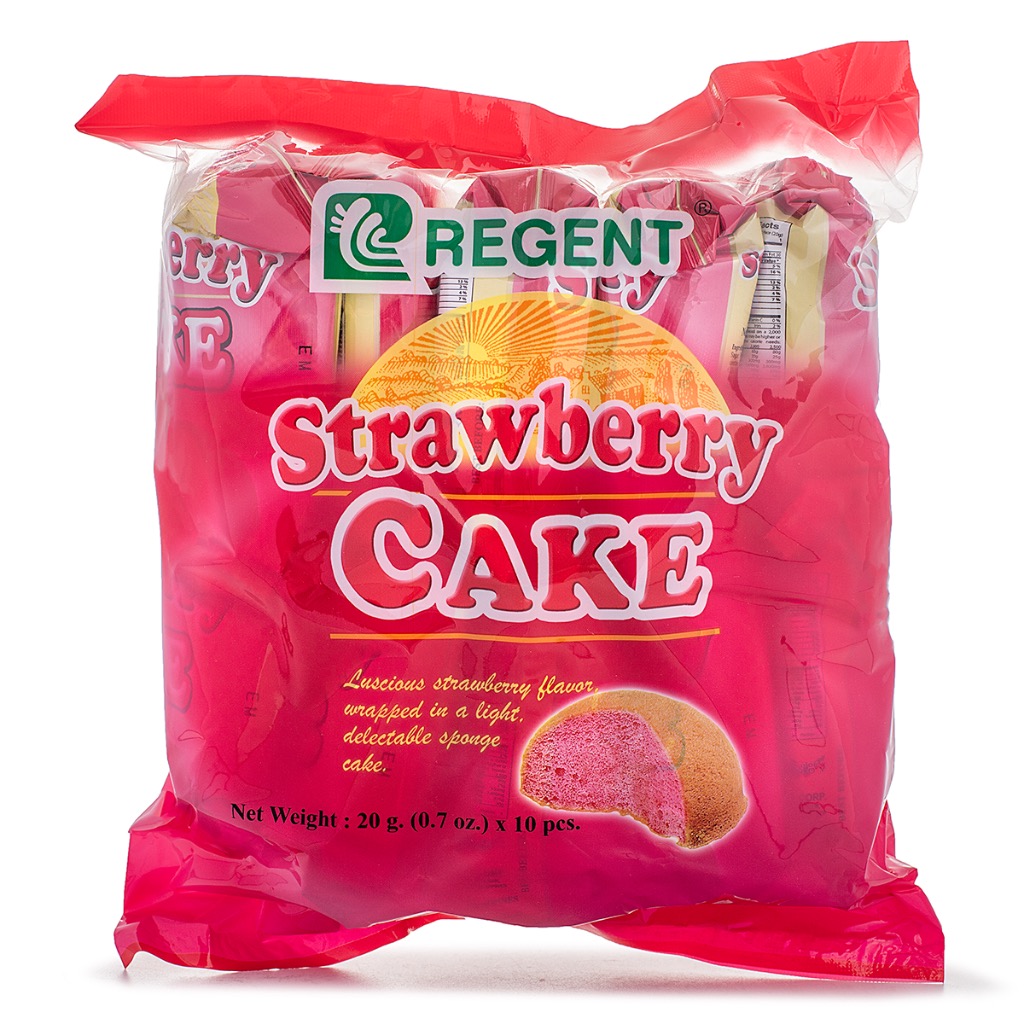 Get Regent Strawberry Cake, 10 pcs Delivered | Weee! Asian Market