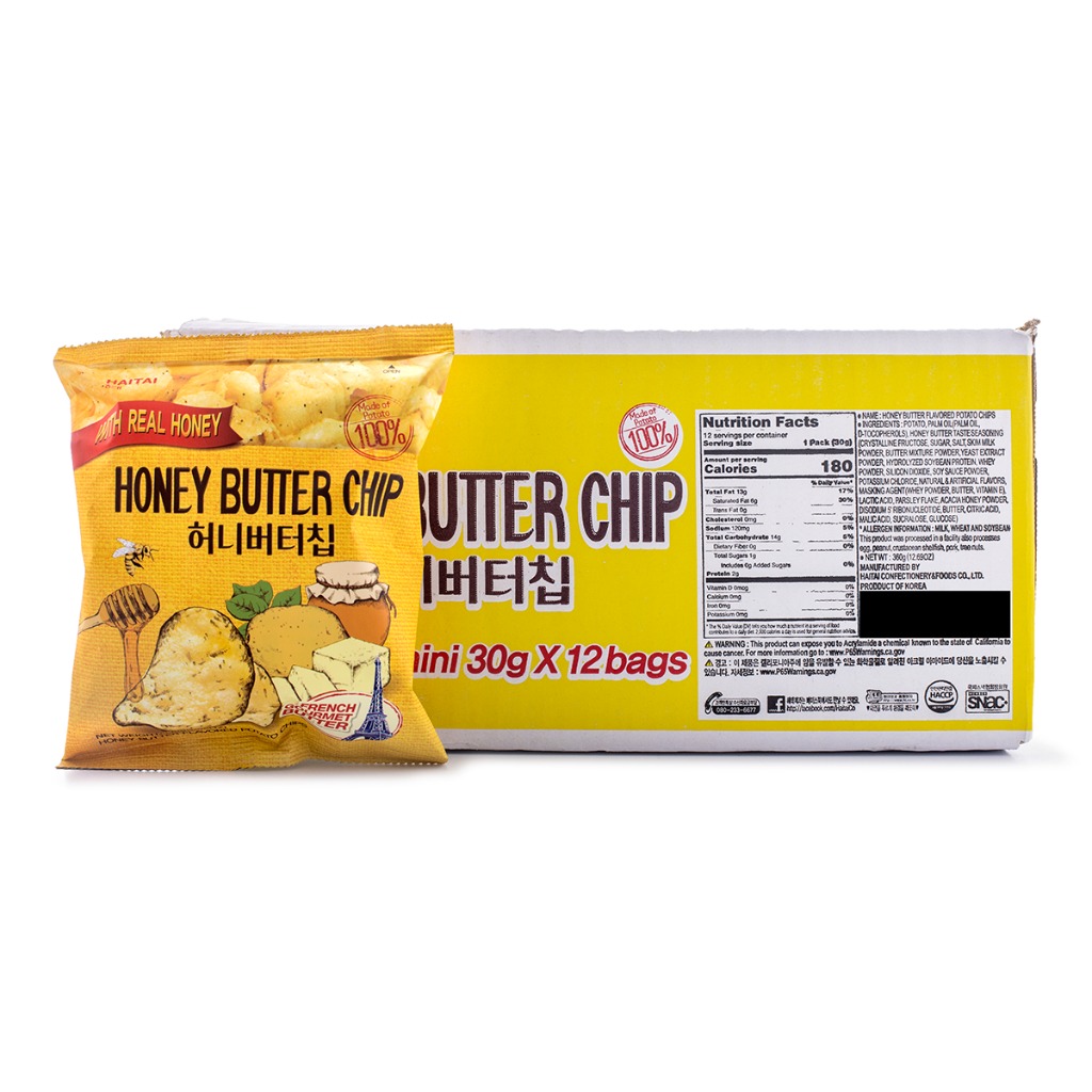 Get HAITAI Honey Butter Chips Fun Size Value Pack 12ct Delivered ...