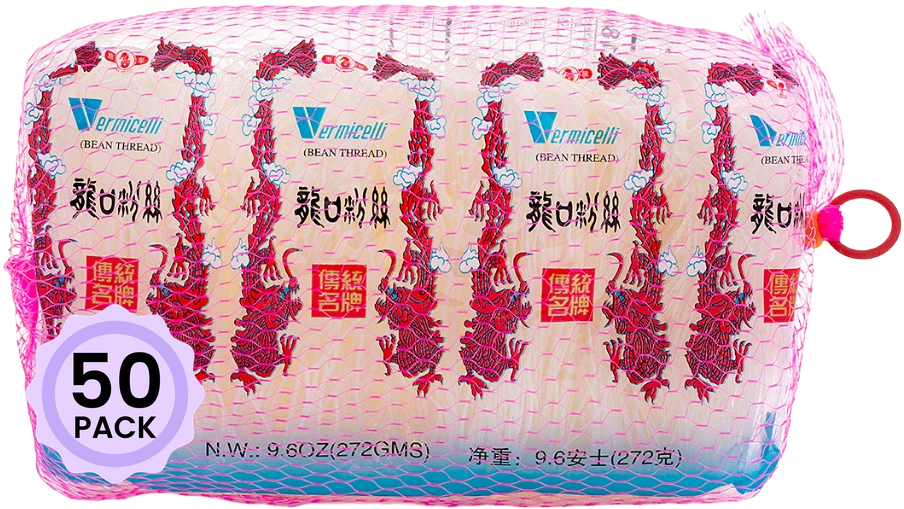 Get Longkou Vermicelli (Bean Thread) 272 g*50 pack Delivered | Weee ...