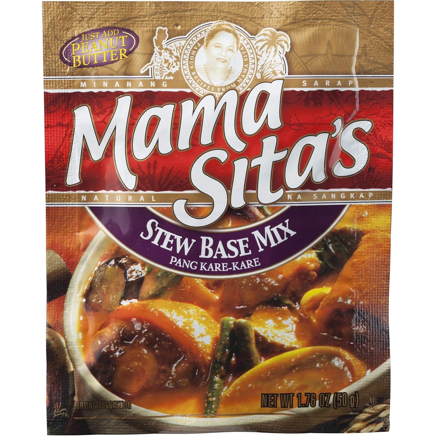 Get Mama Sita's Stew Base Mix Pang Kare-Kare 1.76oz Delivered | Weee ...